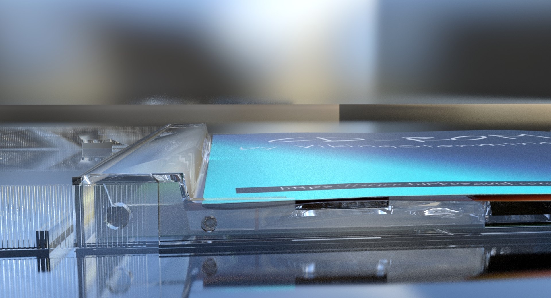 Cd Case Model - TurboSquid 1391892