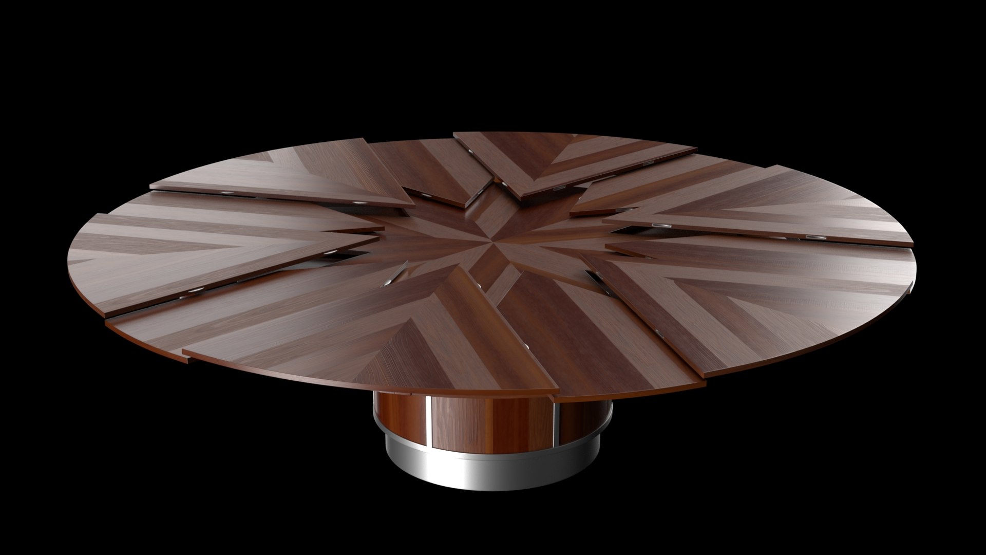 3D Round Table Transformer Model - TurboSquid 1831617