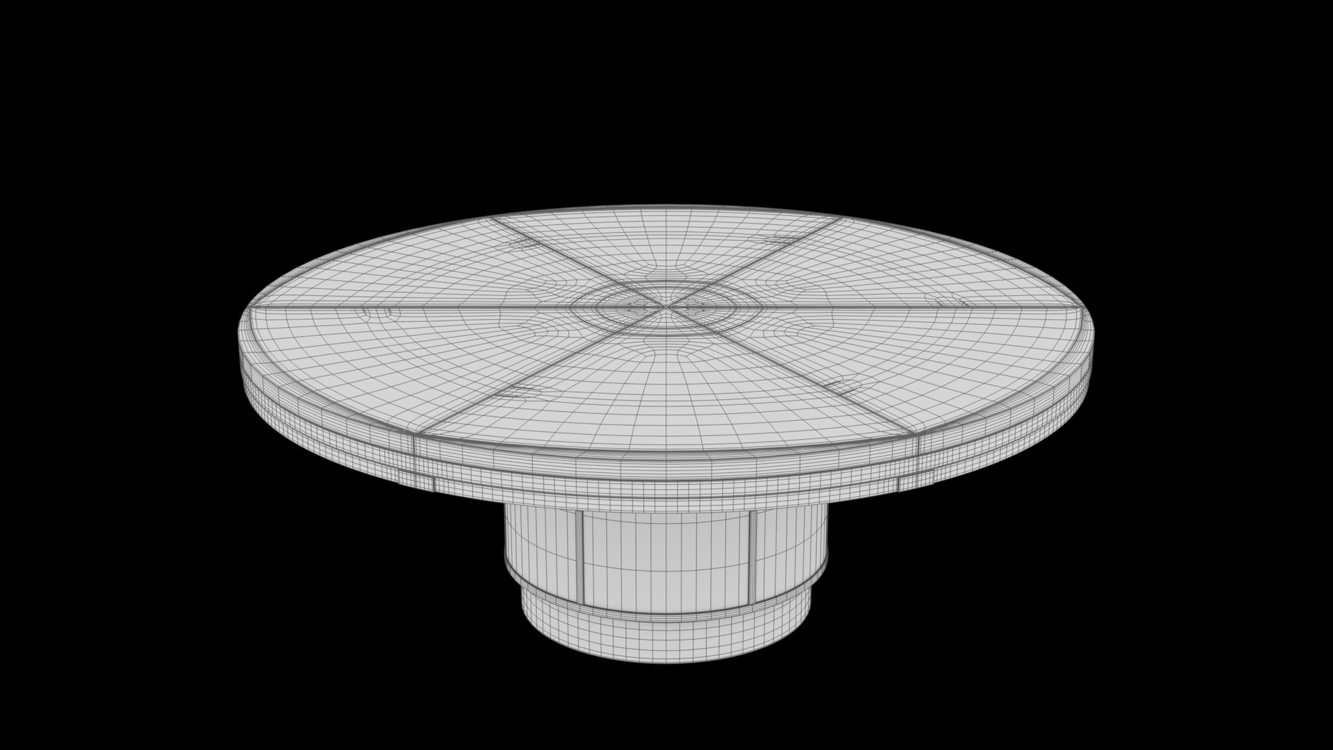 3D Round Table Transformer Model - TurboSquid 1831617
