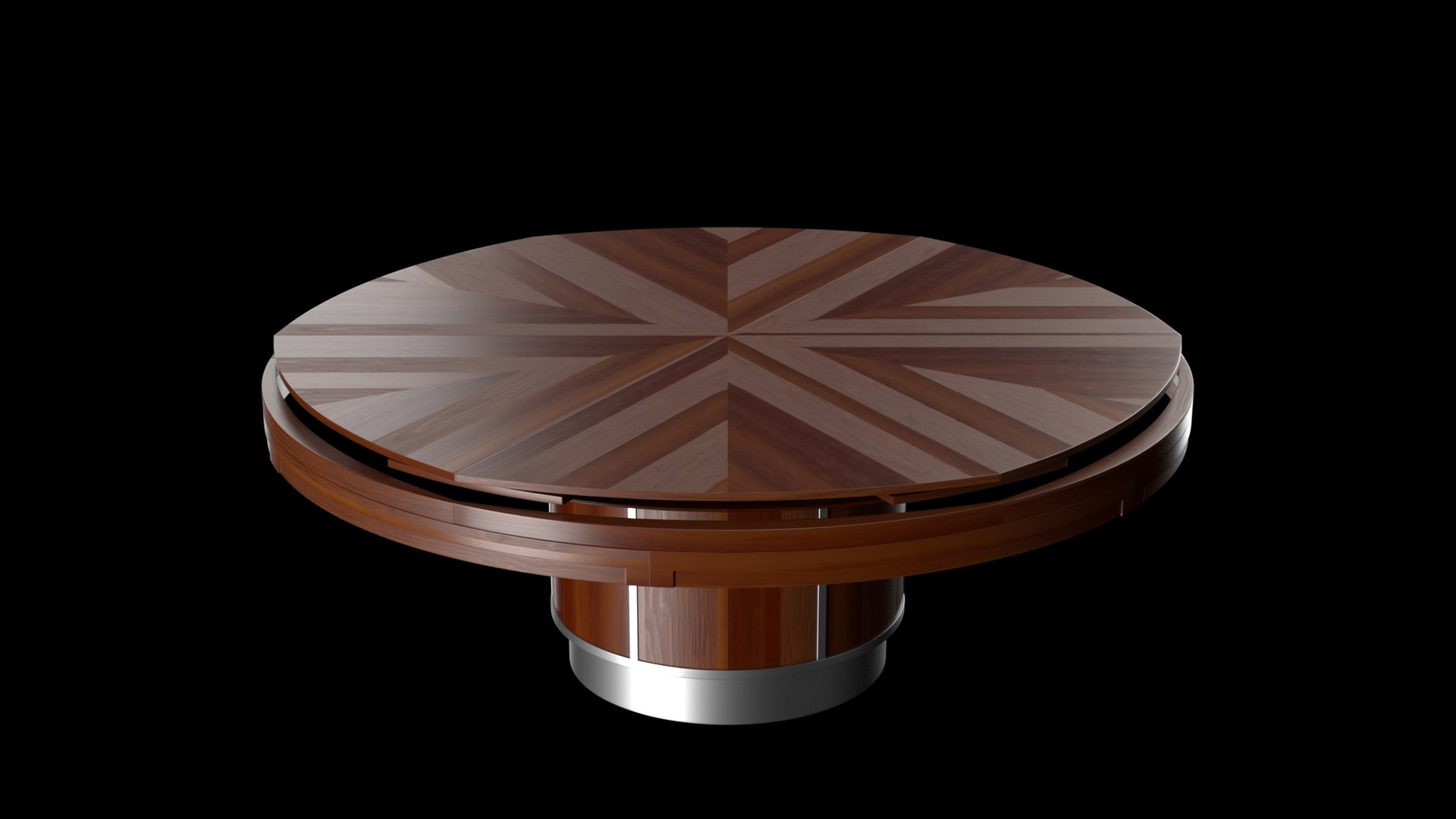 3D Round Table Transformer Model - TurboSquid 1831617