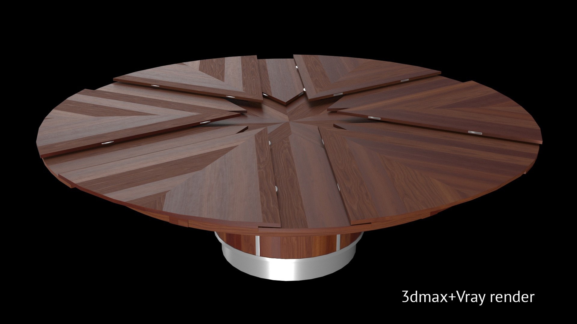 3D Round Table Transformer Model - TurboSquid 1831617