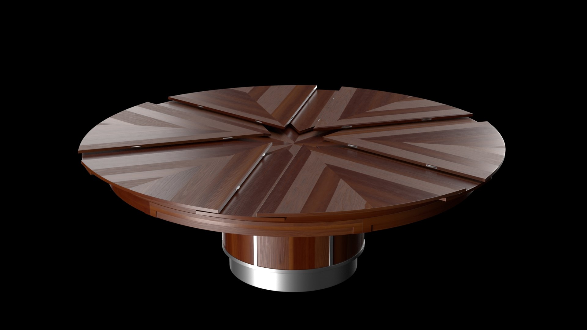 3D Round Table Transformer Model - TurboSquid 1831617