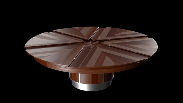3D Round Table Transformer model - TurboSquid 1831617