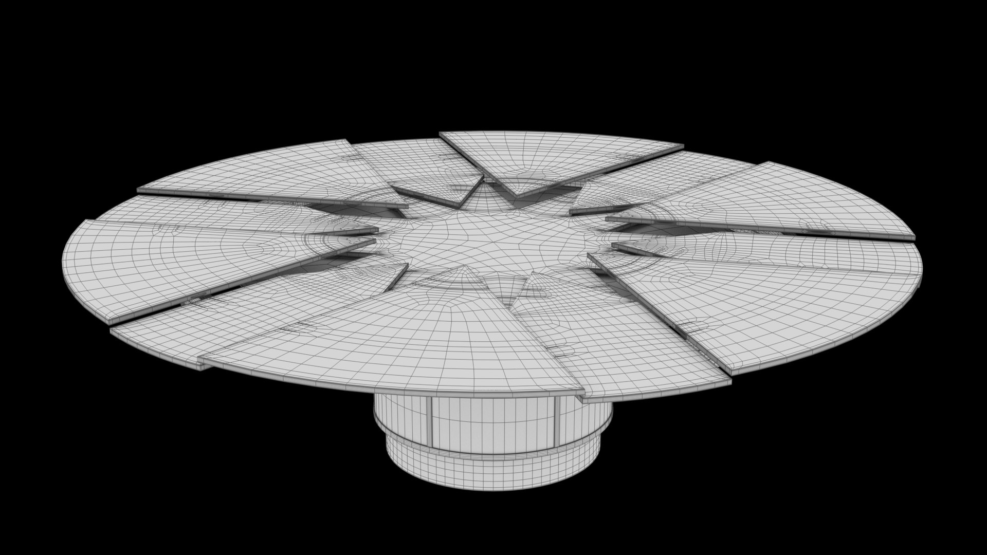3D Round Table Transformer Model - TurboSquid 1831617