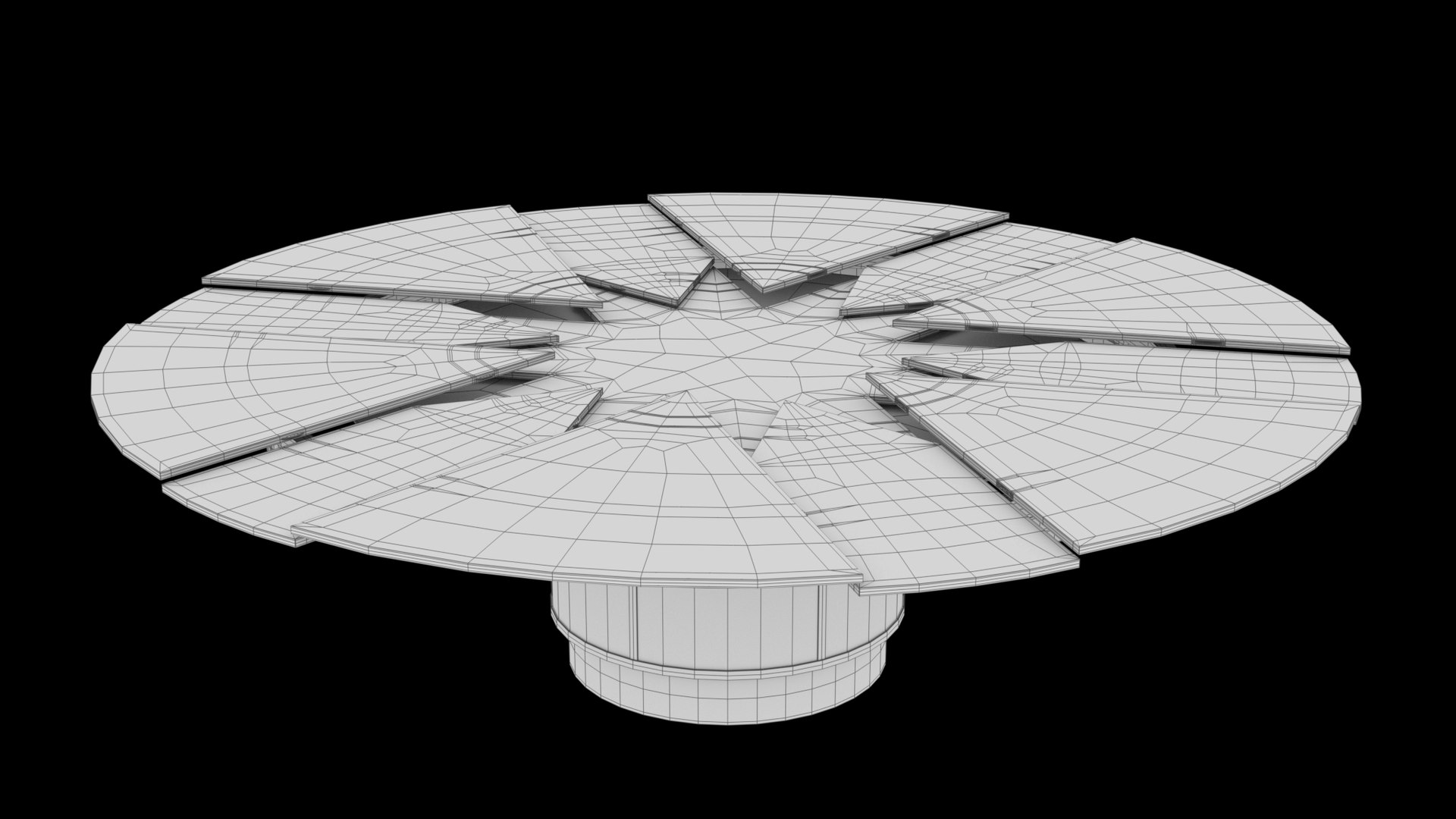 3D Round Table Transformer Model - TurboSquid 1831617
