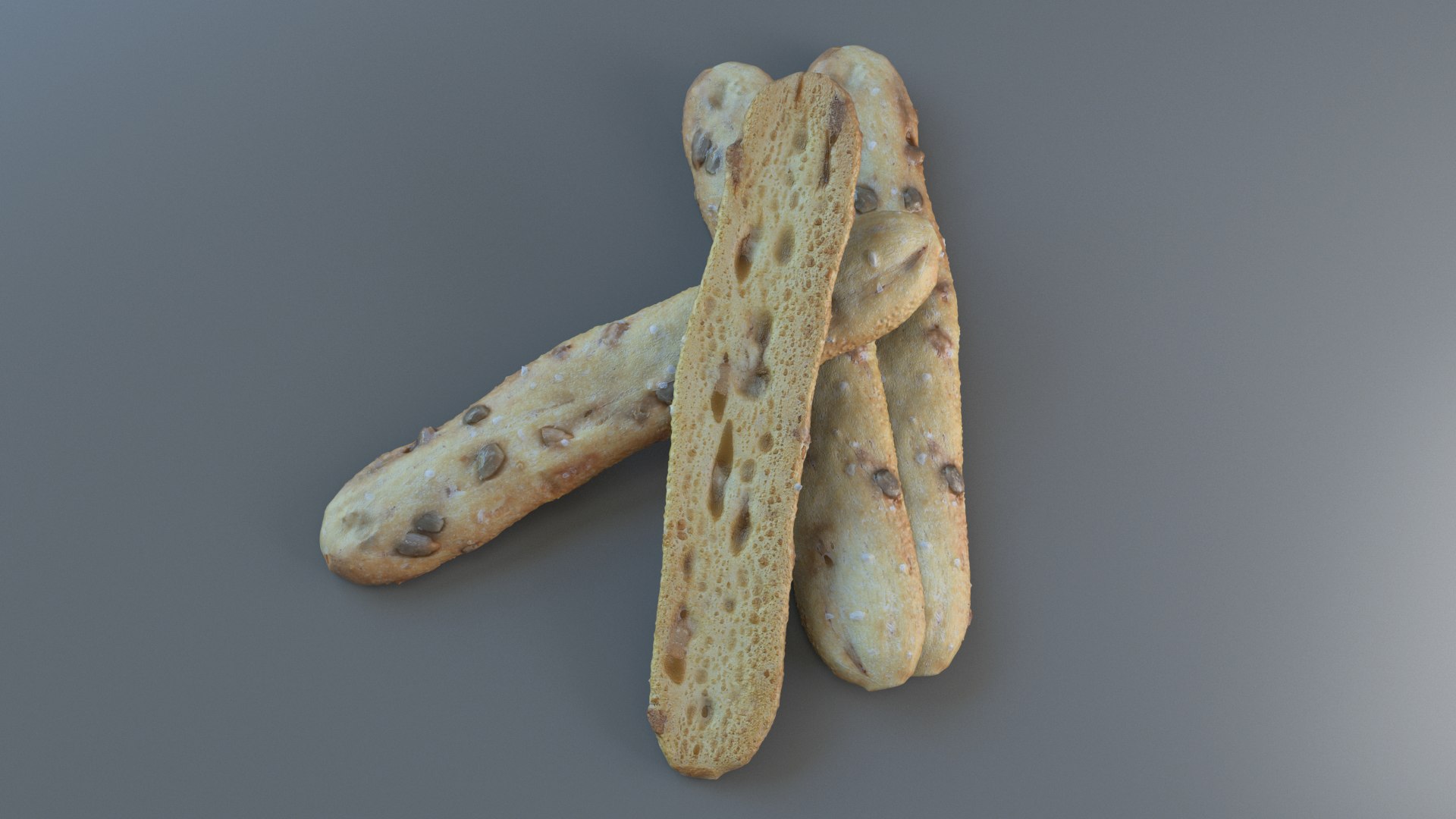 Pipebread bread 3D model - TurboSquid 1494212