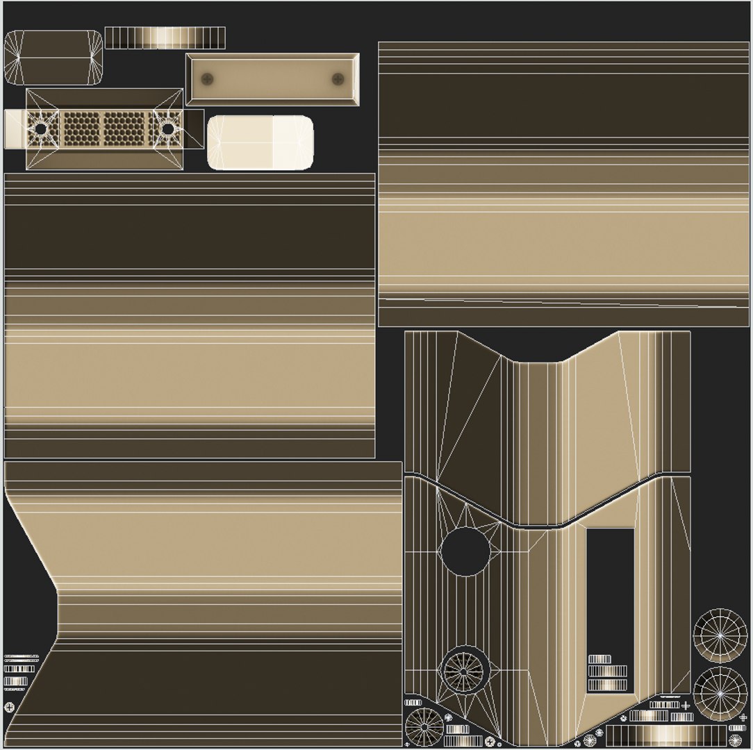Road Reflector Post 01 3D Model - TurboSquid 2140724
