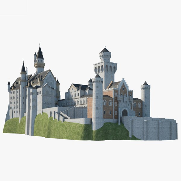 Castle 3D Models for Download | TurboSquid