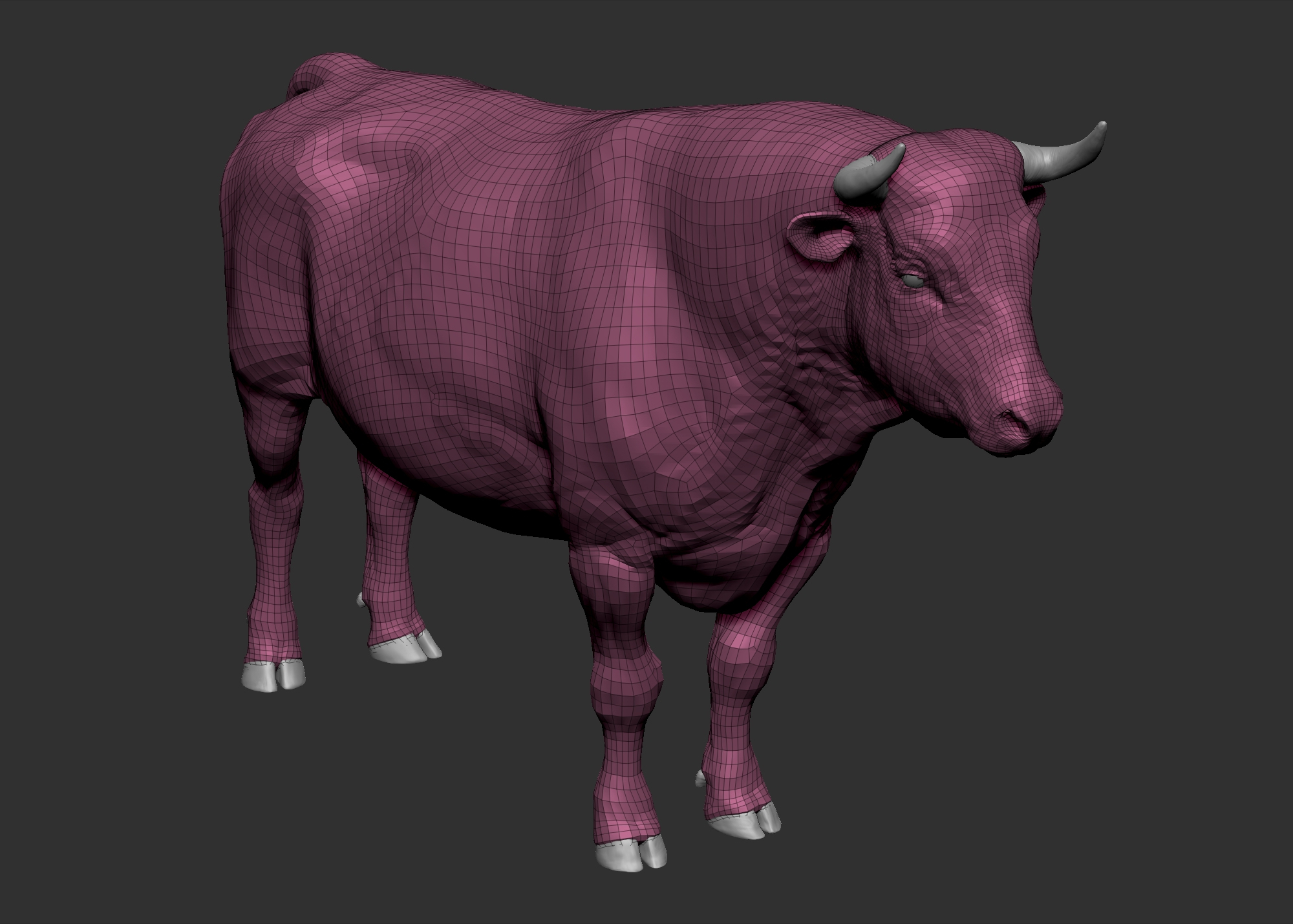 Bull v2 3D model - TurboSquid 1408523