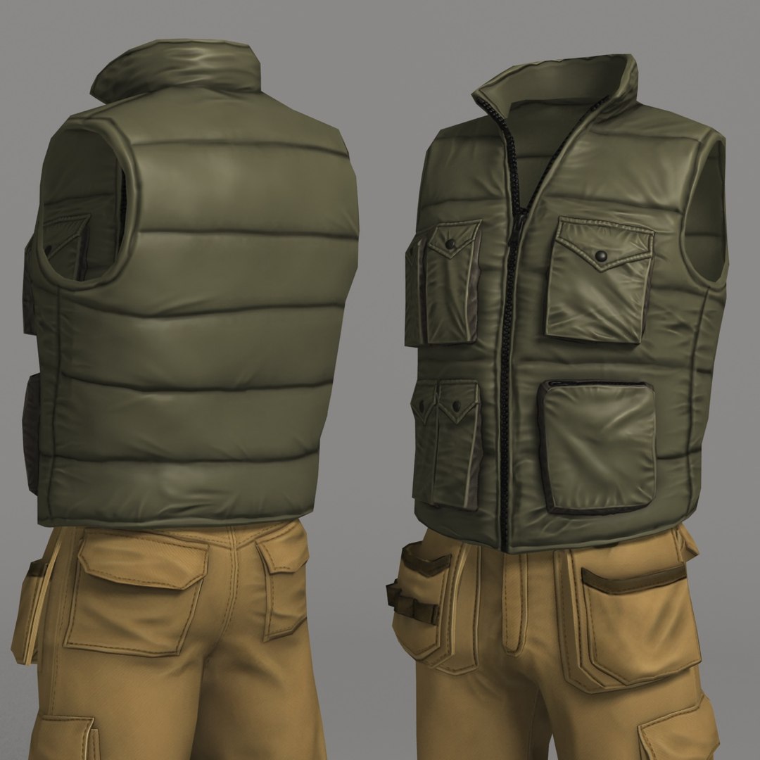3d model workwear clothing