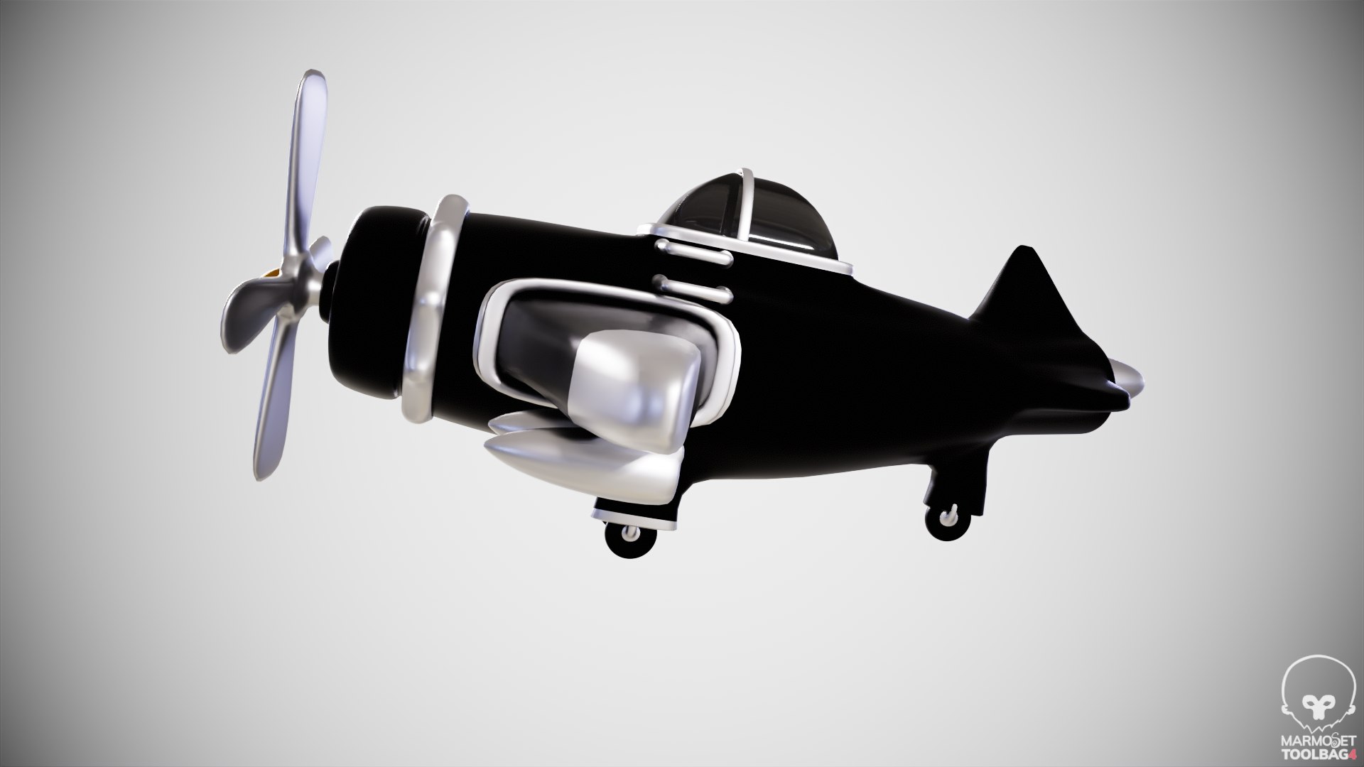 3D Toon Plane - TurboSquid 2025510