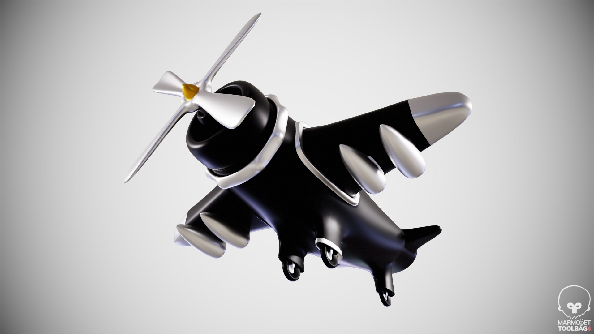 3D Toon Plane - TurboSquid 2025510