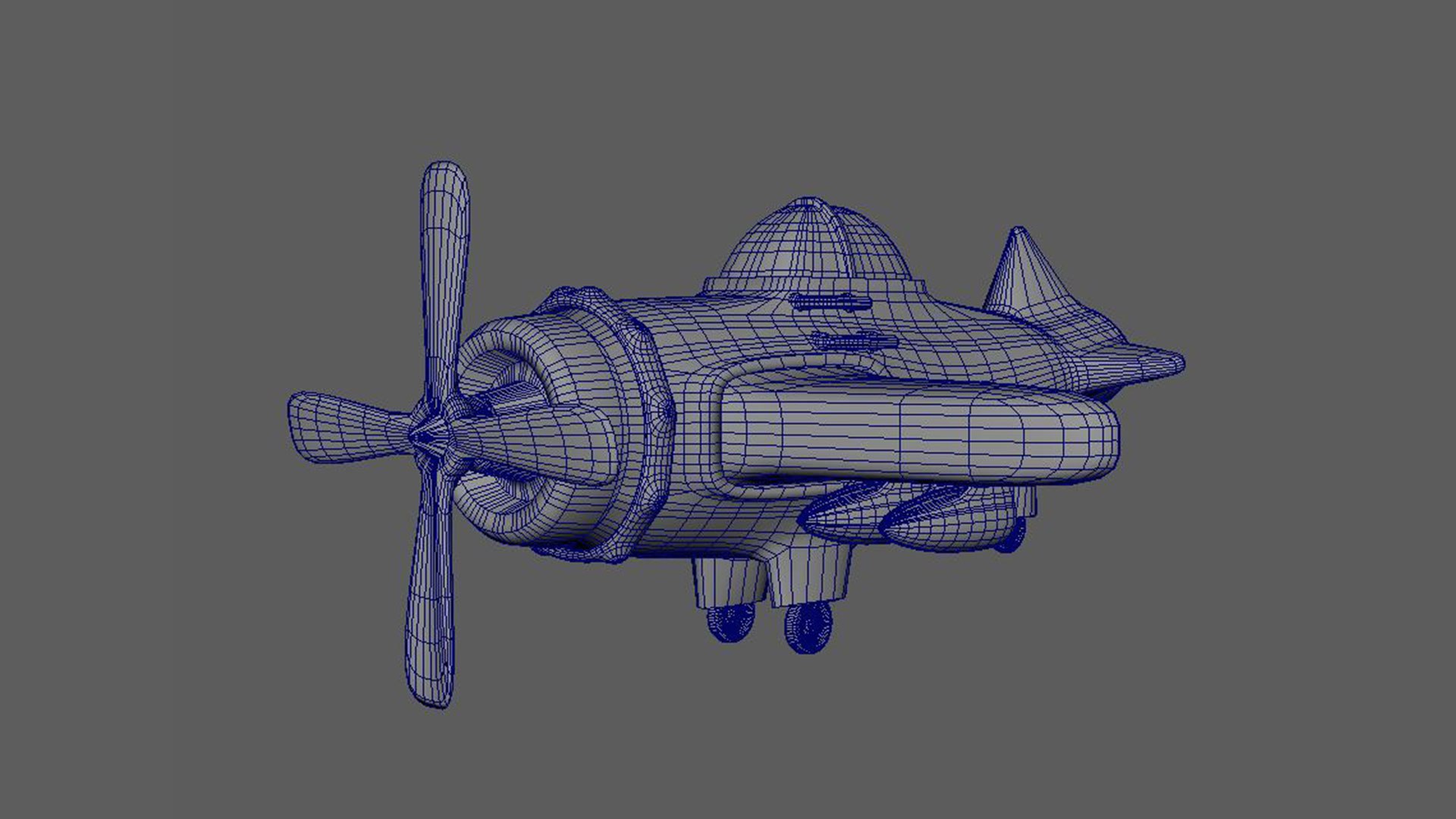 3D Toon Plane - TurboSquid 2025510