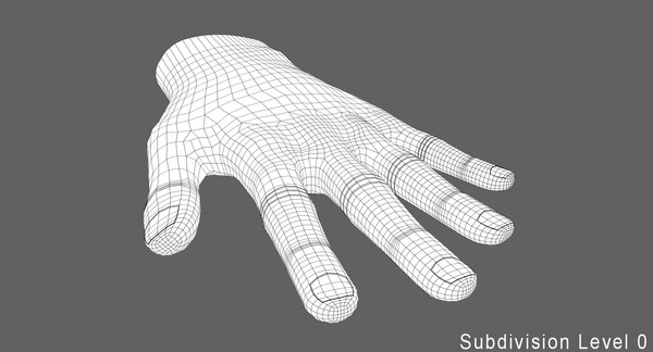 dxf human hand