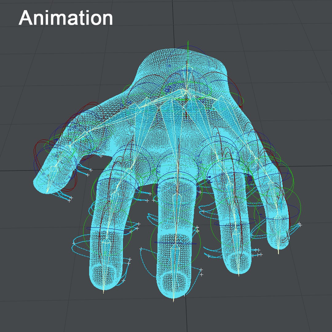 Dxf Human Hand