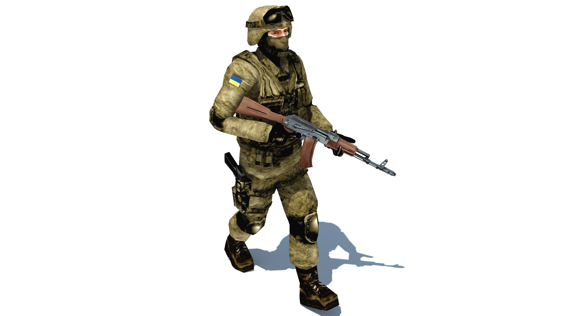 Żołnierz ukraiński Model 3D - TurboSquid 1863820