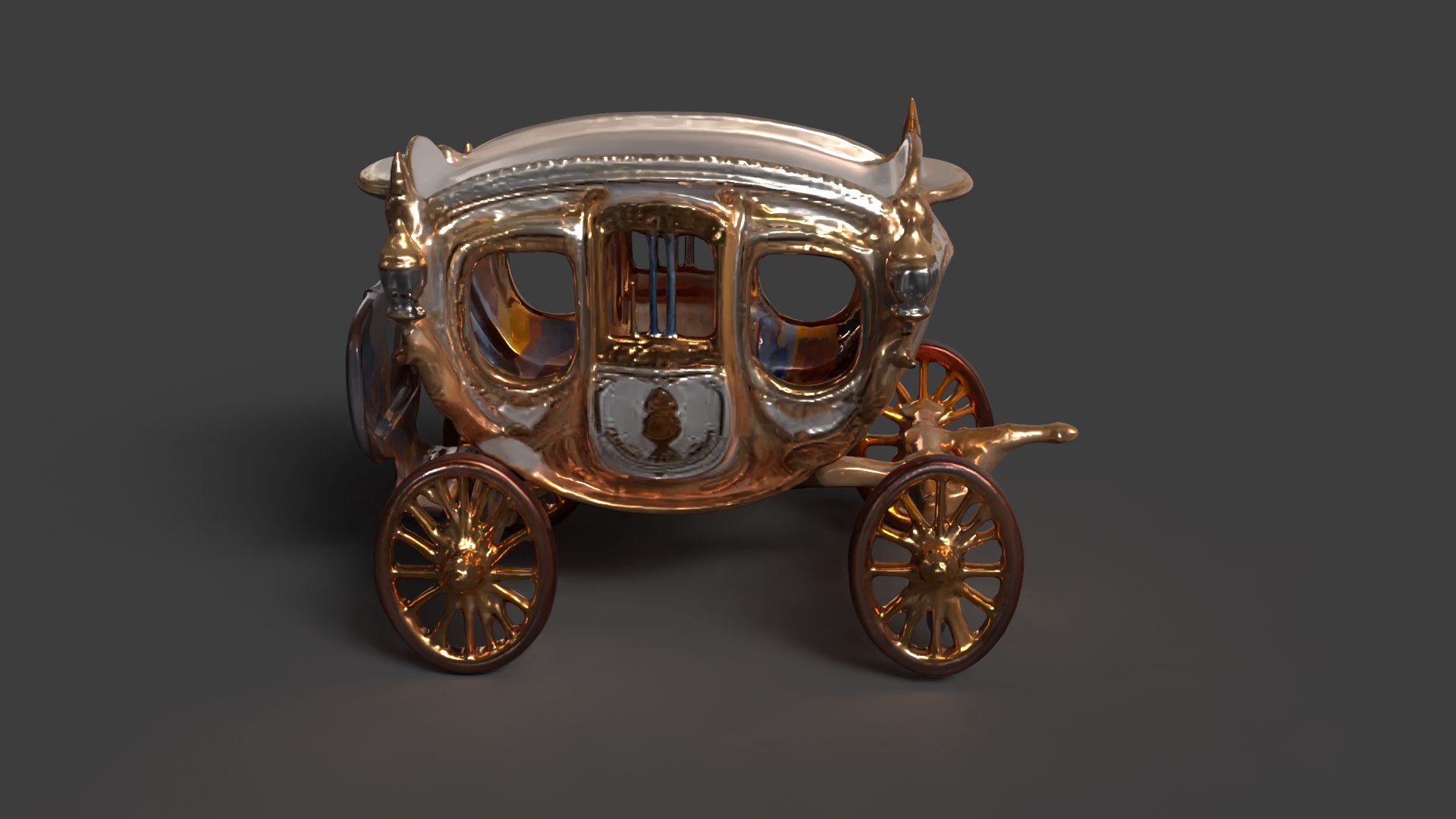 Chinese Ancient Carriage Figure Model - TurboSquid 2317045