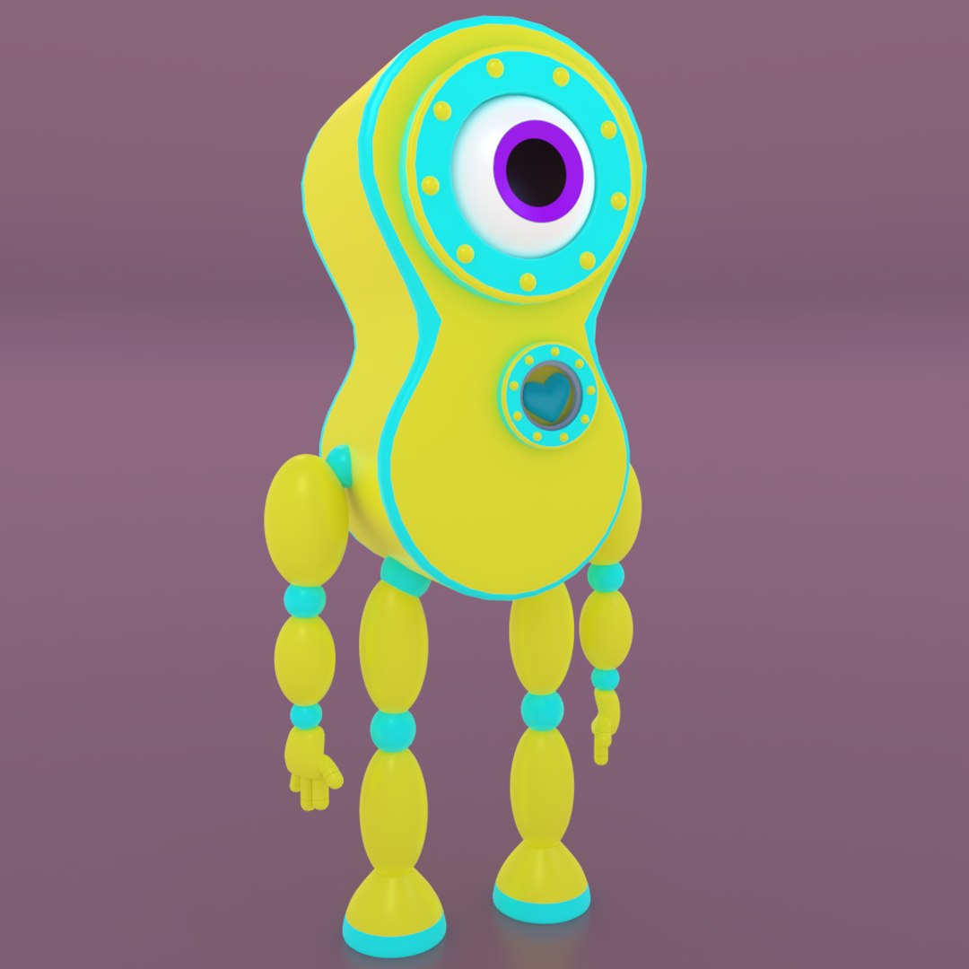 3D toy robot 007 - TurboSquid 1524861