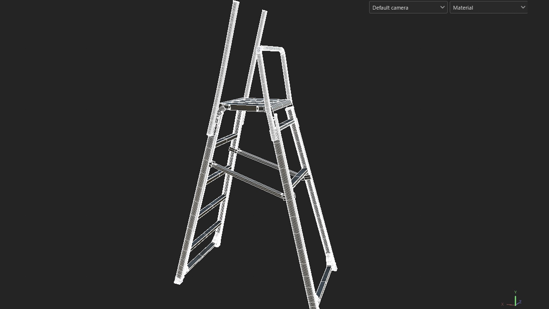 ALINCO Stepladder 3D Model - TurboSquid 2339732