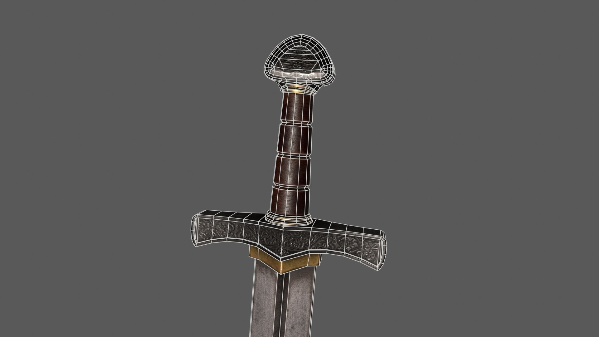 Medieval Sword 3D Model - TurboSquid 2239376