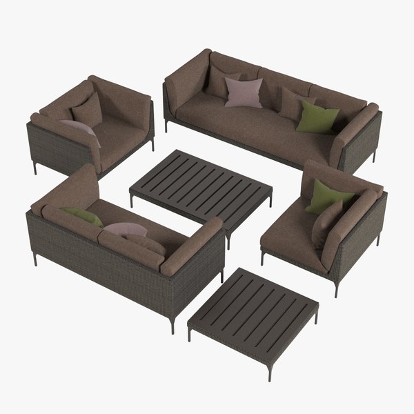 Dedon Mu 3D Models for Download | TurboSquid