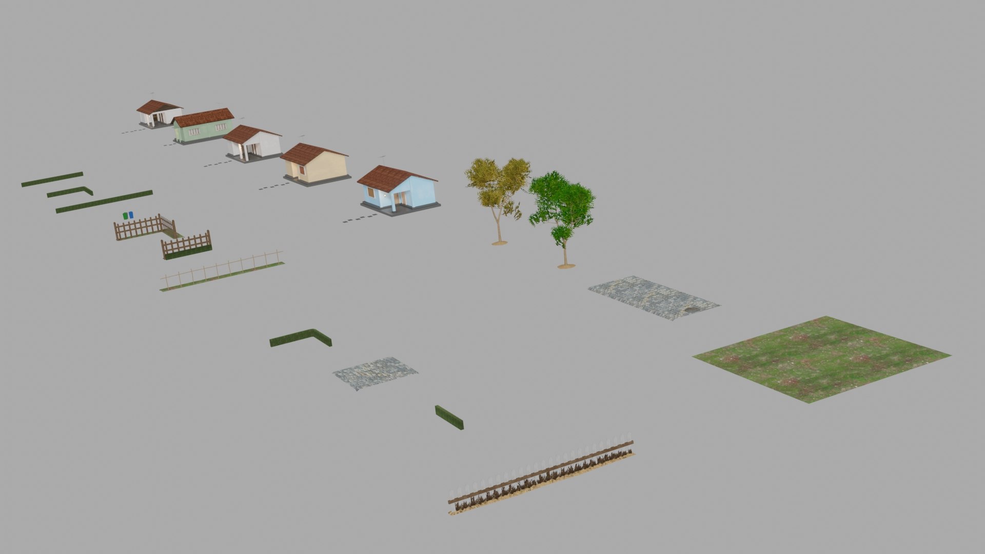 Neighbourhood 3D - TurboSquid 2280448