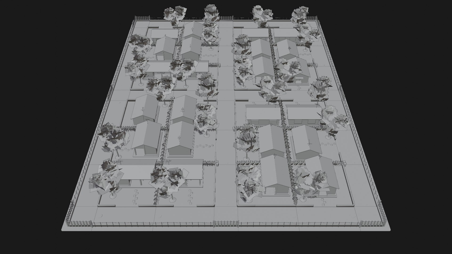 Neighbourhood 3D - TurboSquid 2280448