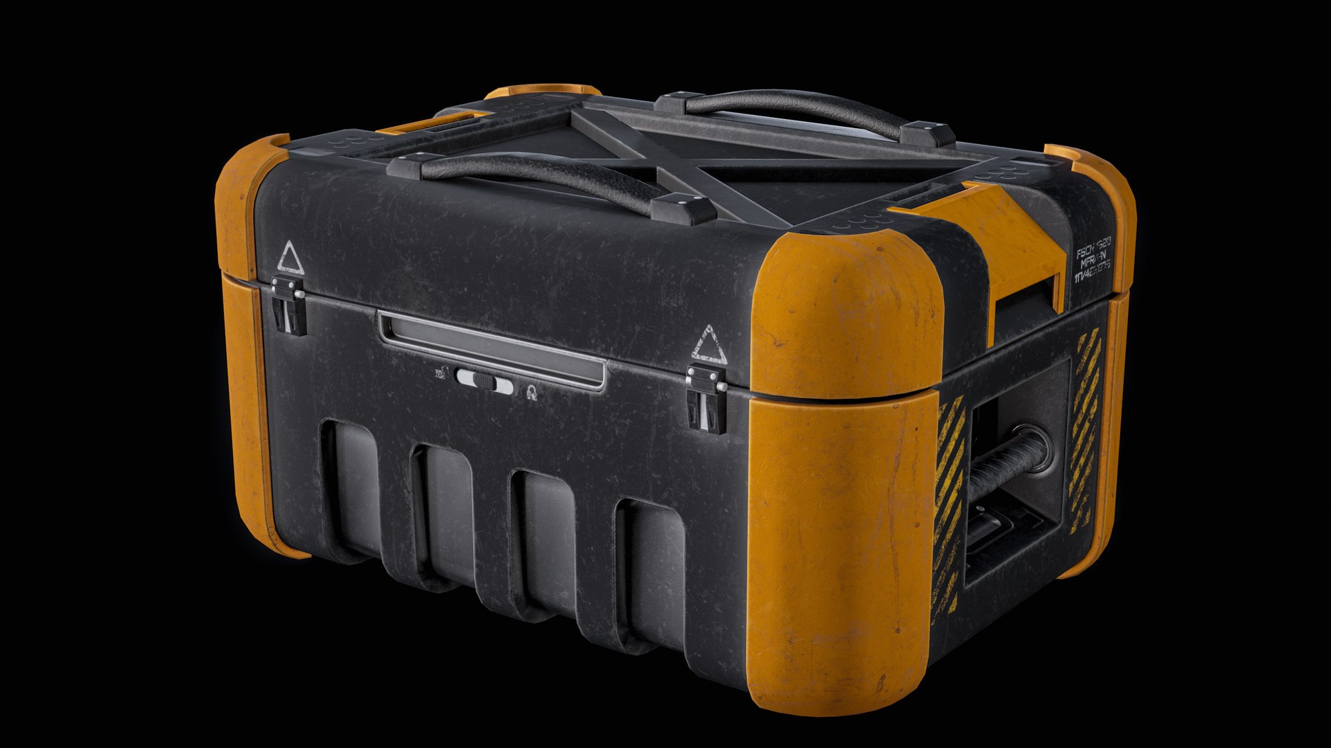 3D Sci-Fi Case 04 PBR Model - TurboSquid 2083868