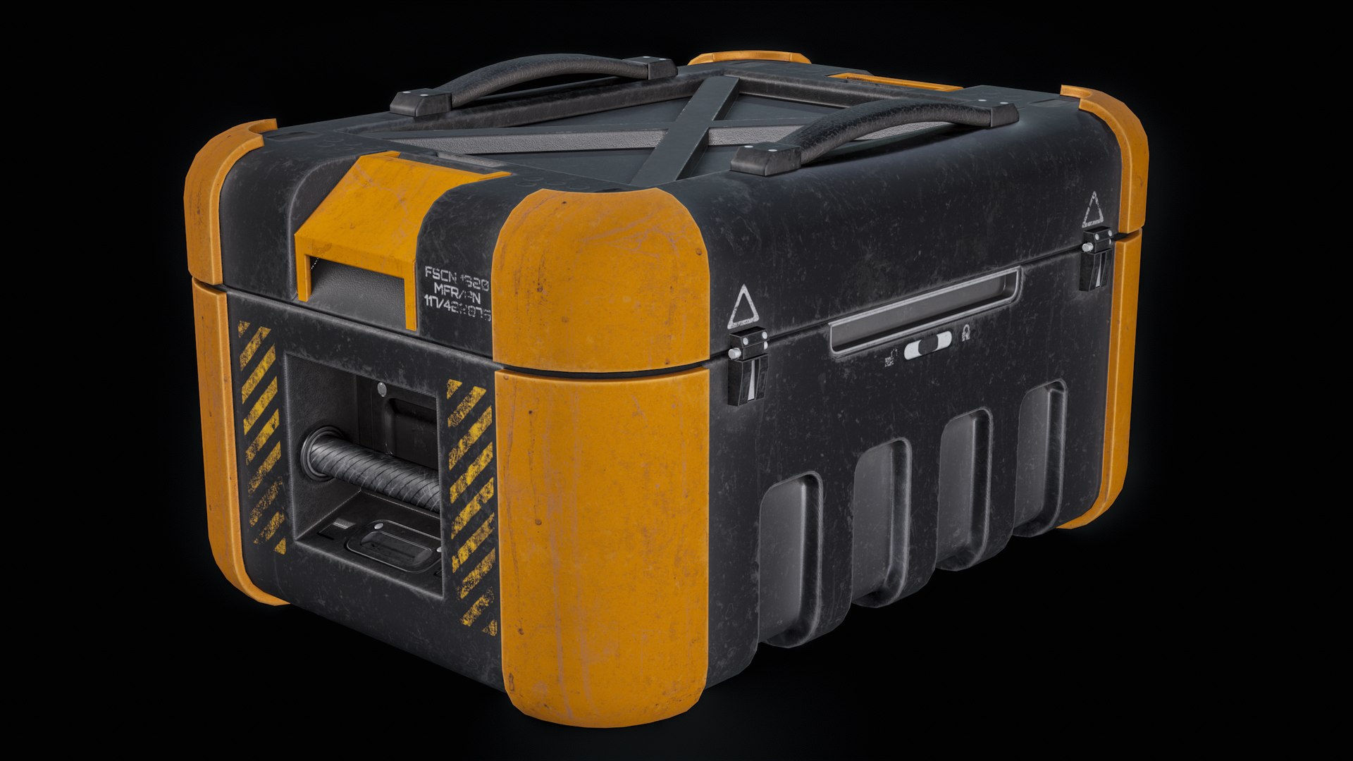 3D Sci-Fi Case 04 PBR Model - TurboSquid 2083868