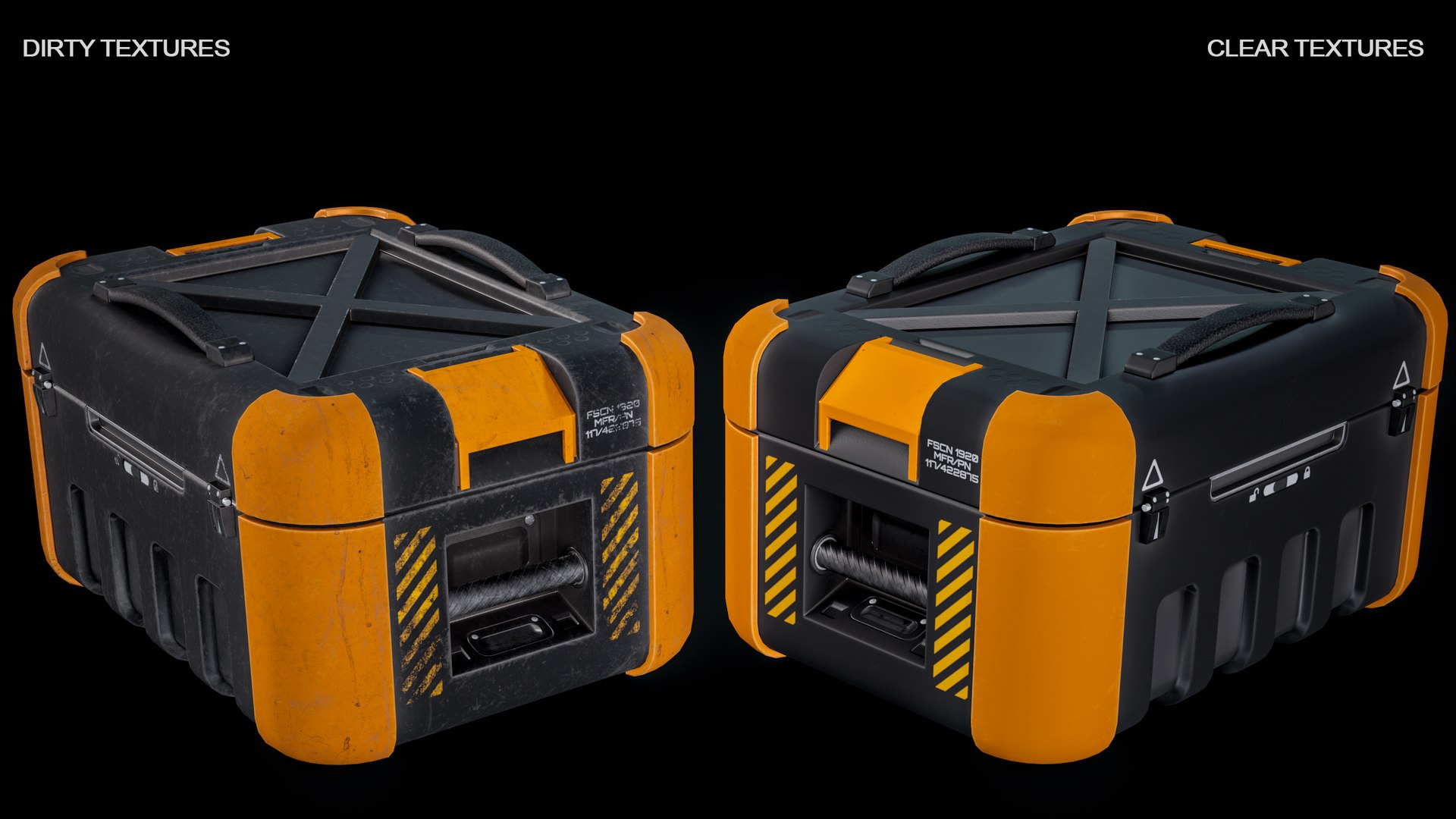 3D Sci-Fi Case 04 PBR Model - TurboSquid 2083868