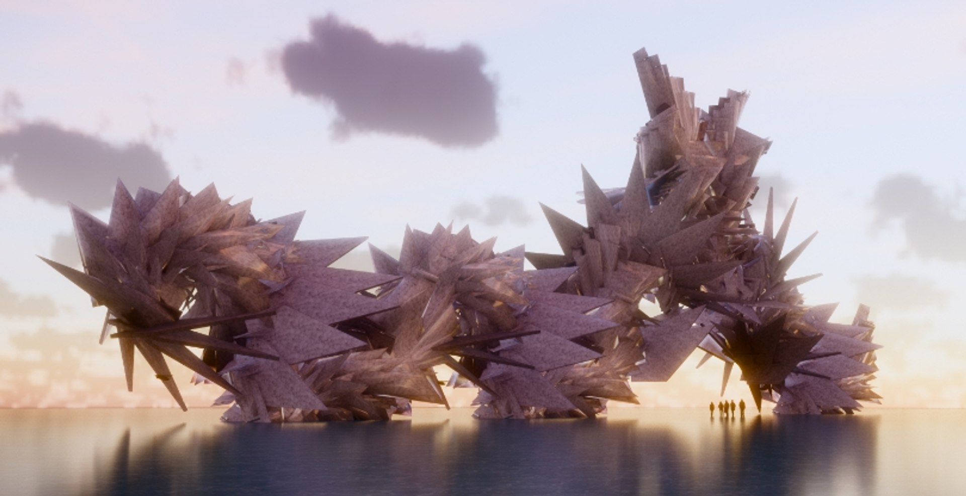 3D Model Fantasy Architecture - TurboSquid 1419950