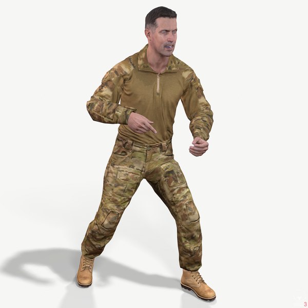 3D amcu multicam combat - TurboSquid 1514283