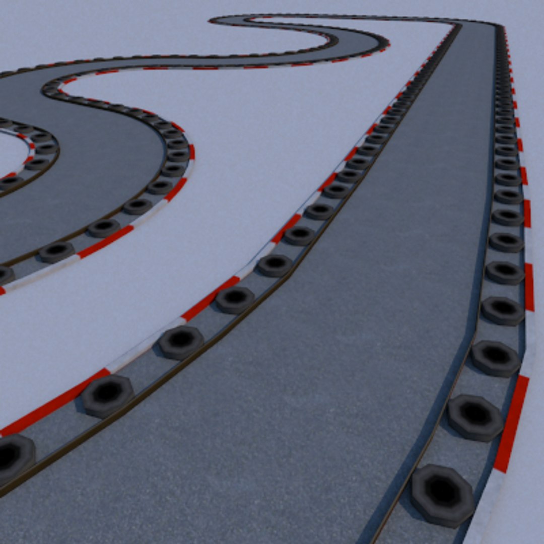 Go-kart Track 2 3d Model
