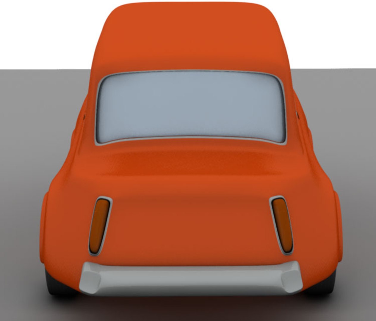 toon car 3d model