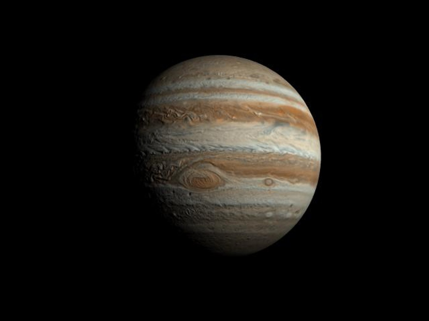 moon jupiter mars pluto 3d model