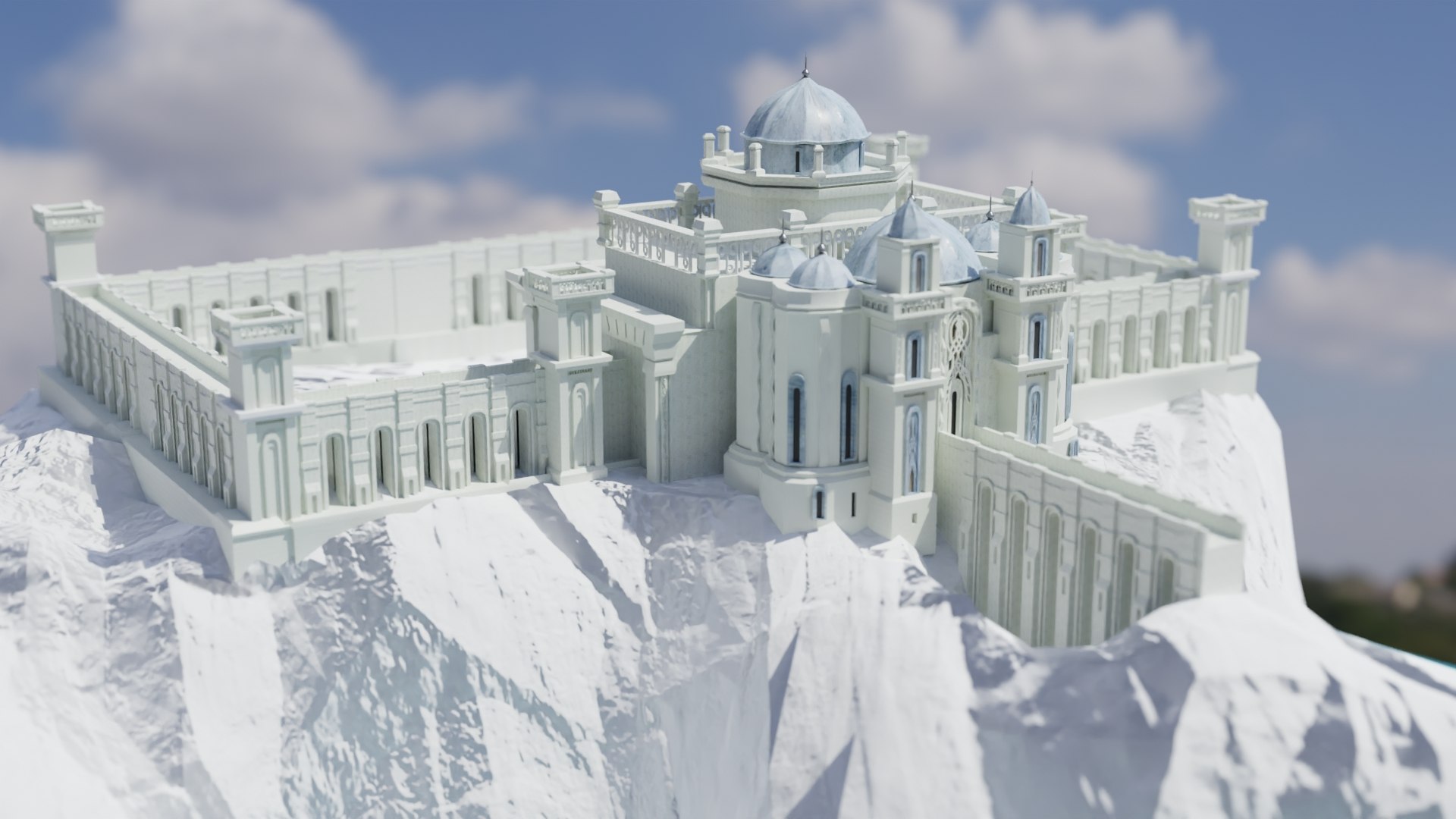 Castle Model - Detailed 3D Castle 3D Model - TurboSquid 1773382