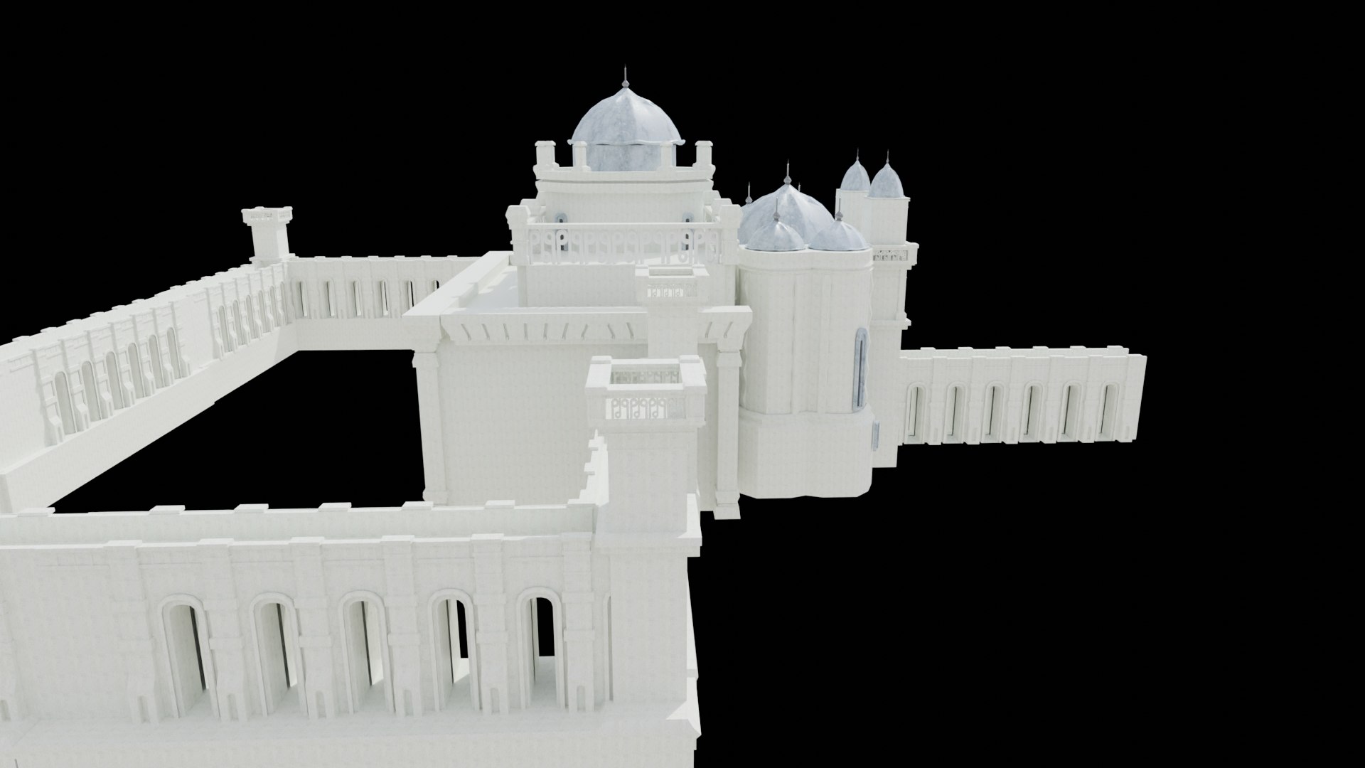 Castle Model - Detailed 3D Castle 3D Model - TurboSquid 1773382
