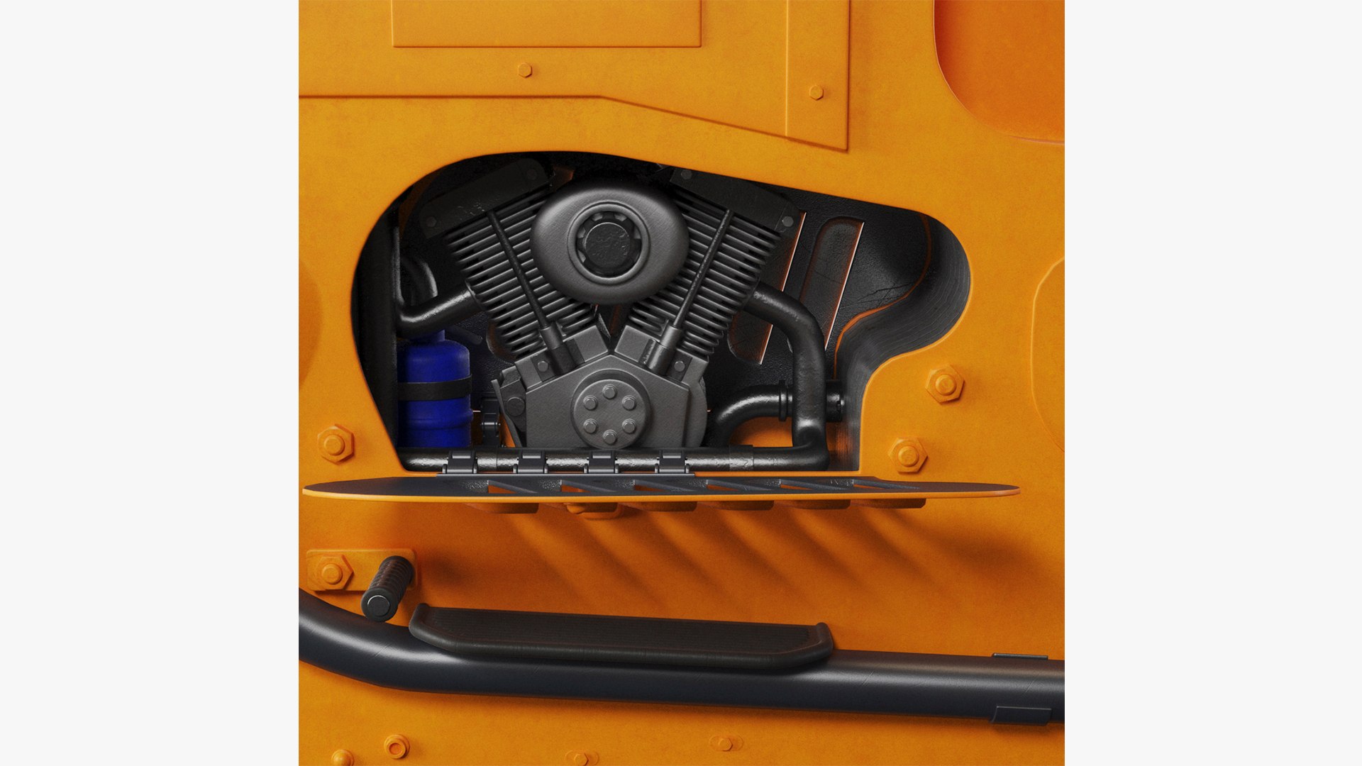 Tractor Cycle 3D Model - TurboSquid 2114743