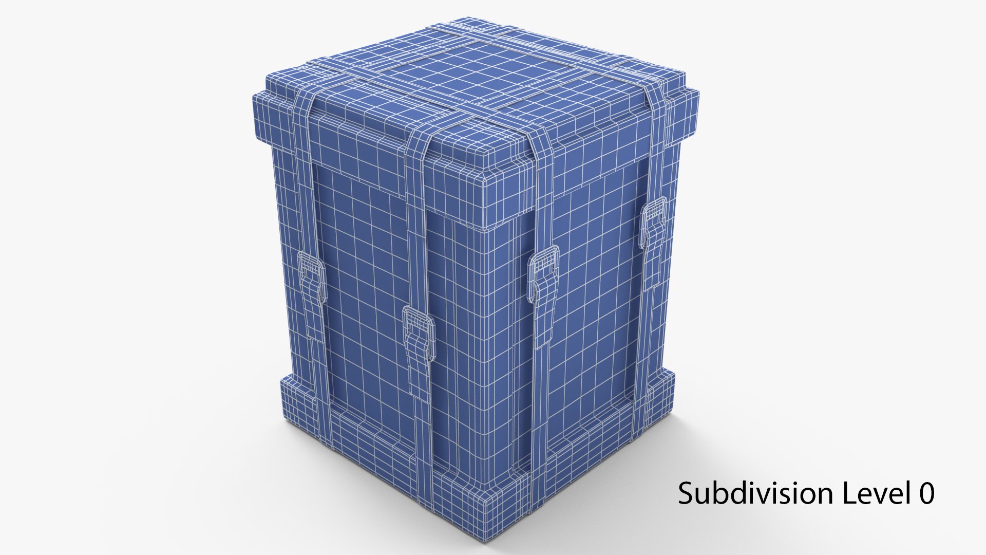 3D pbr loot crate - TurboSquid 1246937