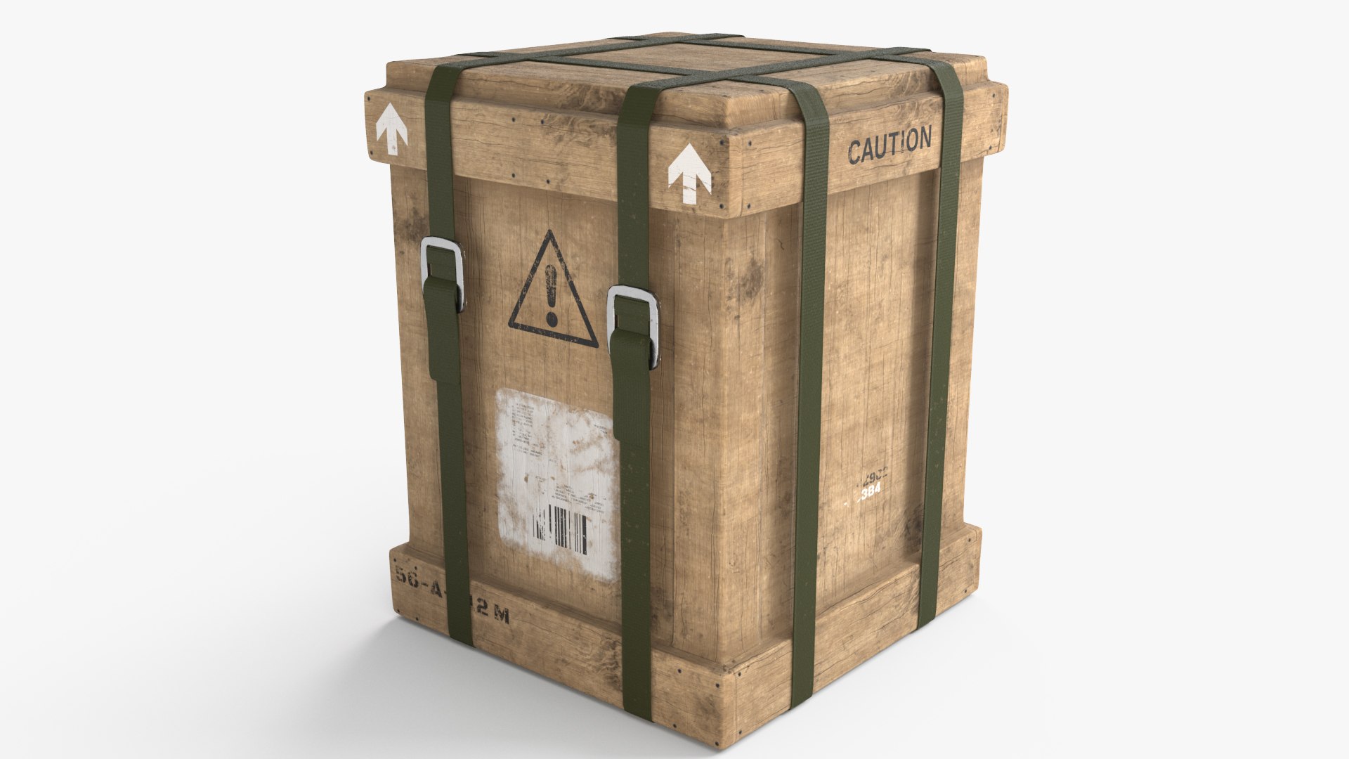 3D pbr loot crate - TurboSquid 1246937