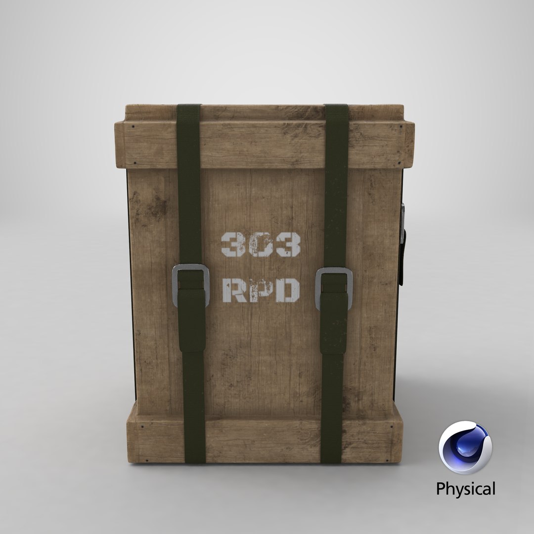 3D pbr loot crate - TurboSquid 1246937