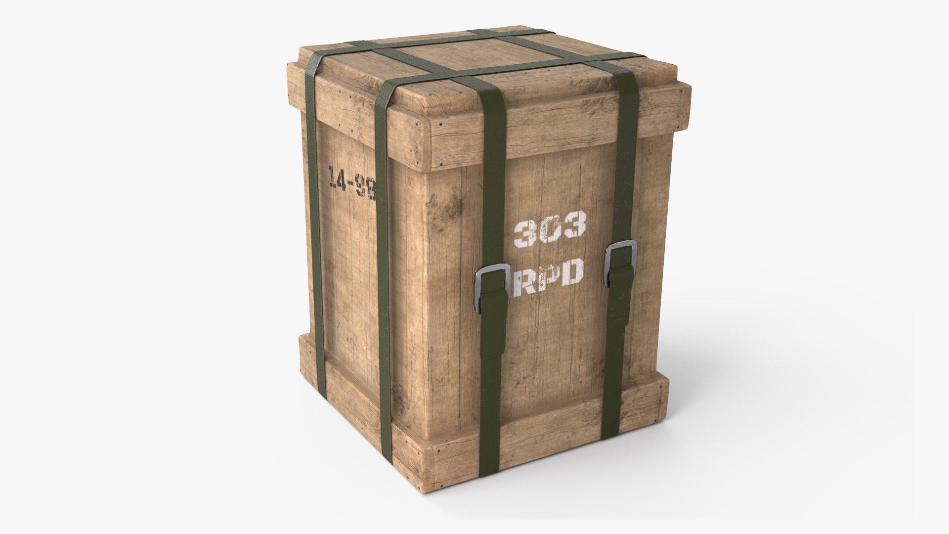 3D pbr loot crate - TurboSquid 1246937