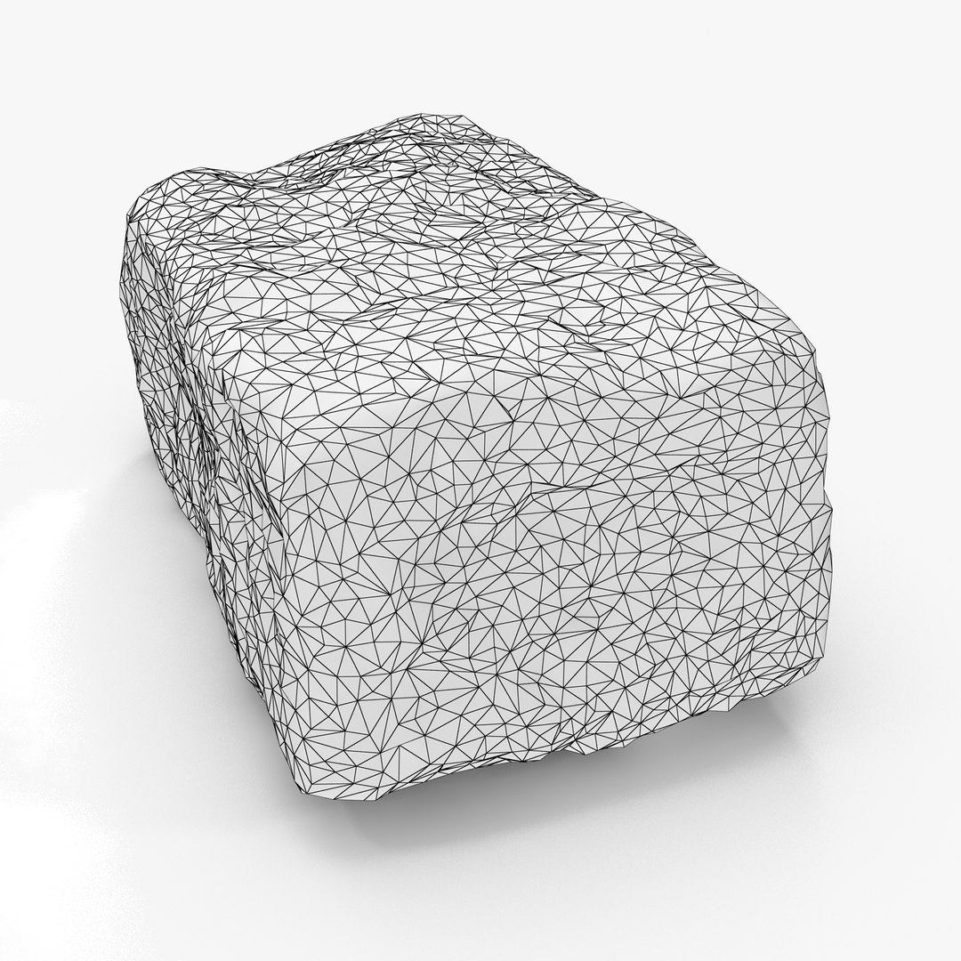 3d Stone Block