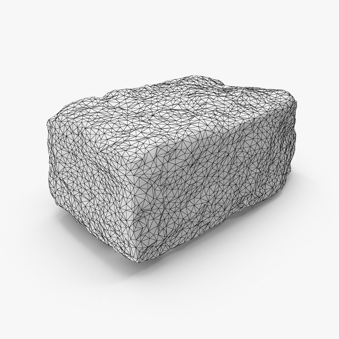 3d Stone Block