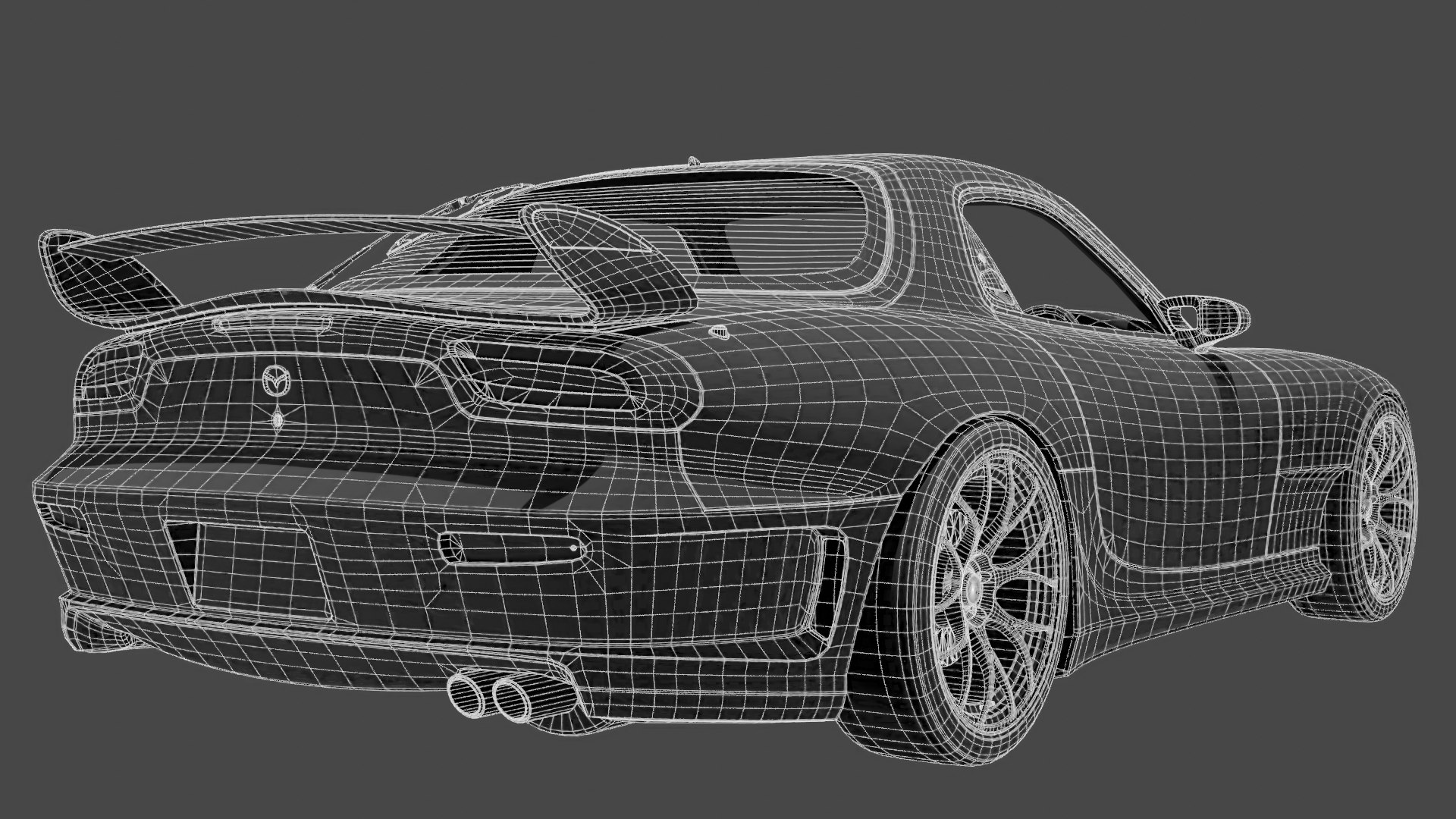 Mazda Rx Rx-7 3D Model - TurboSquid 1643513