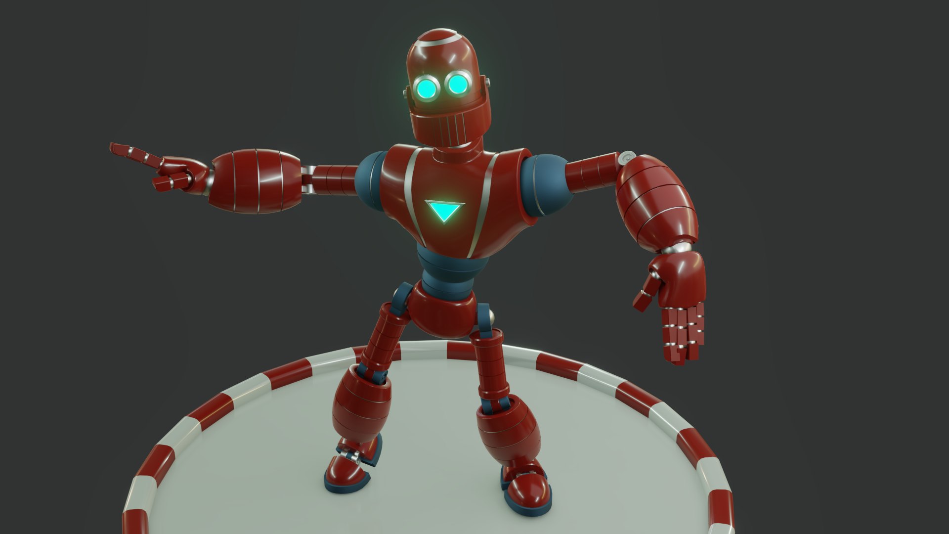 3D model A Scifi fully animated and rigged robot - TurboSquid 2095685