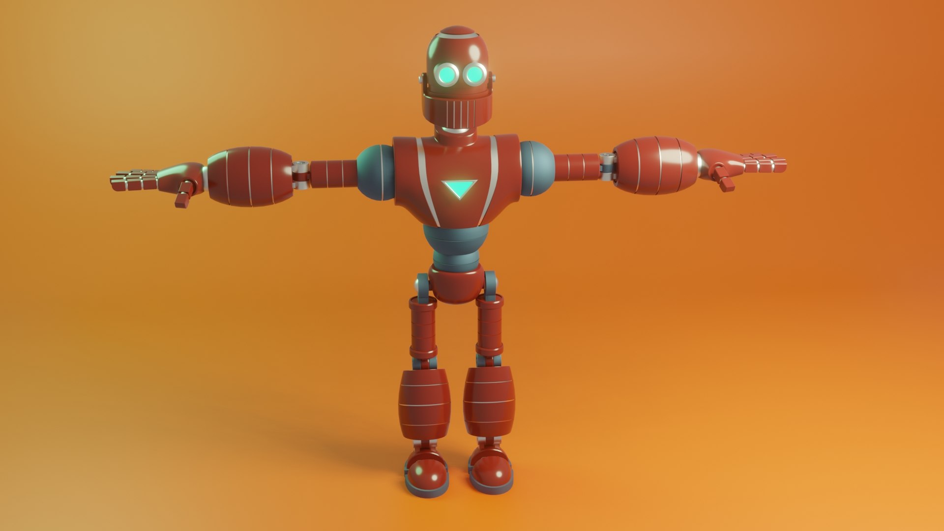 3D model A Scifi fully animated and rigged robot - TurboSquid 2095685