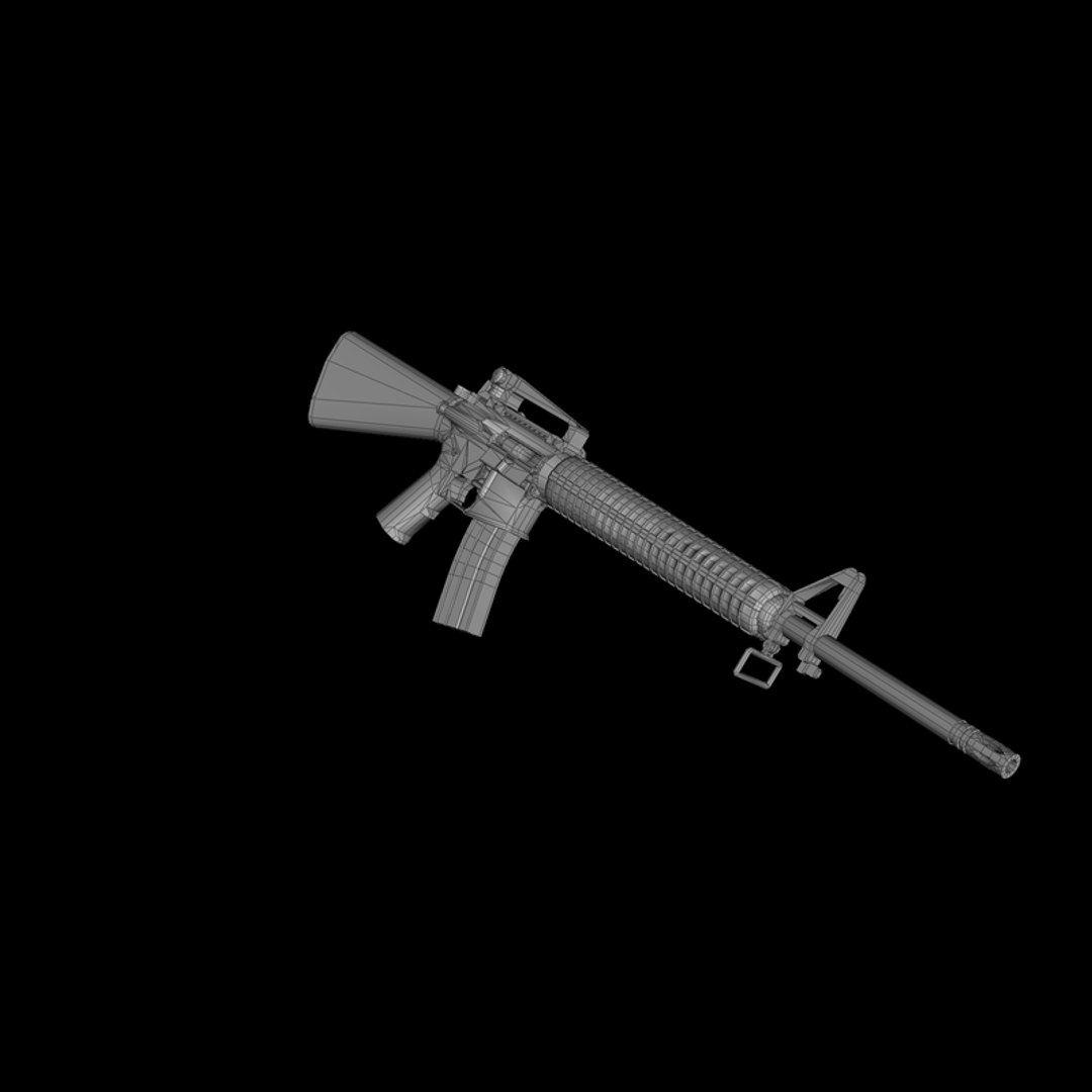 M16a3 Rifles Assault M16 3d Lwo