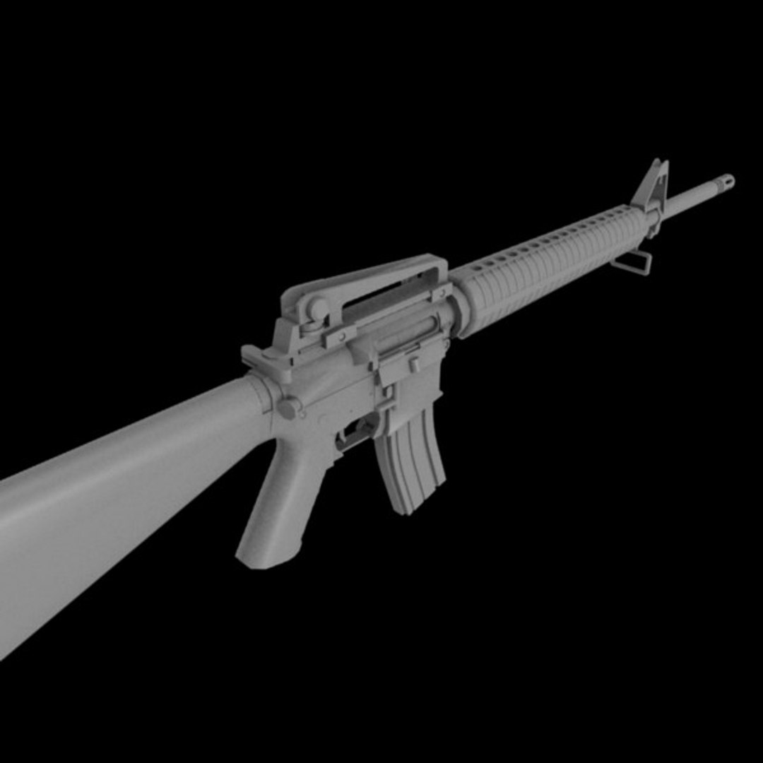 M16a3 Rifles Assault M16 3d Lwo