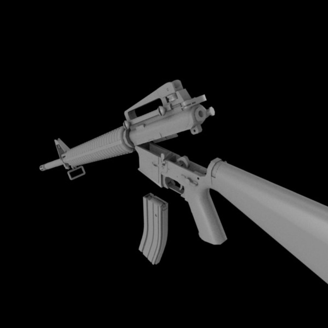 M16a3 Rifles Assault M16 3d Lwo